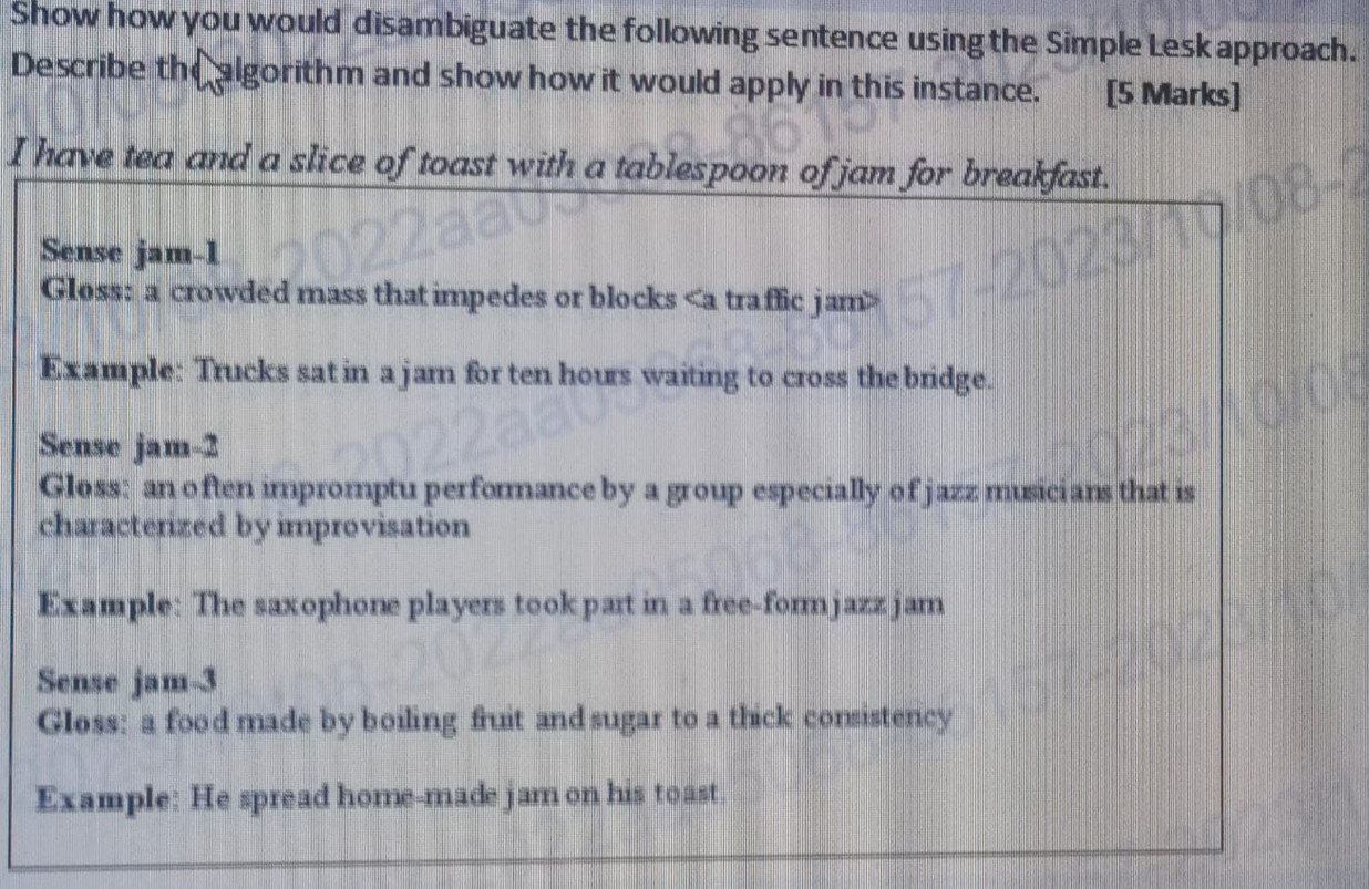 Solved Show how you would disambiguate the following | Chegg.com