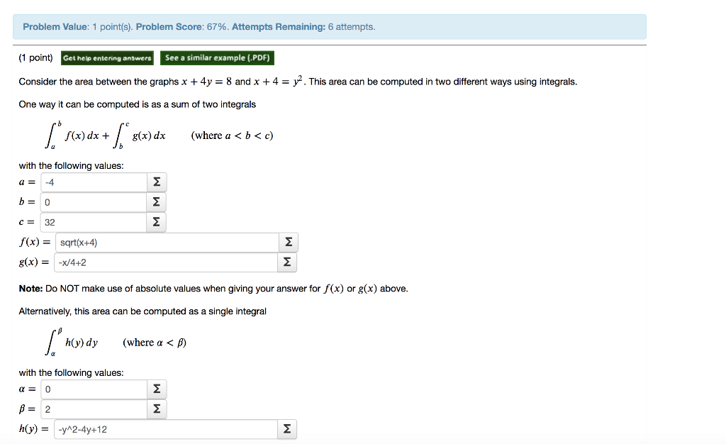 Solved Problem Value: 1 point(s). Problem Score: 67%. | Chegg.com