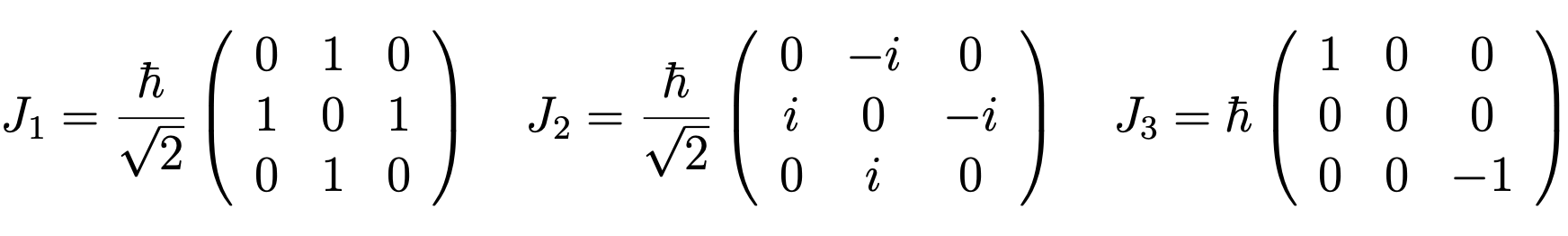 Solved Consider a spin-1 particle, again using the basis of | Chegg.com