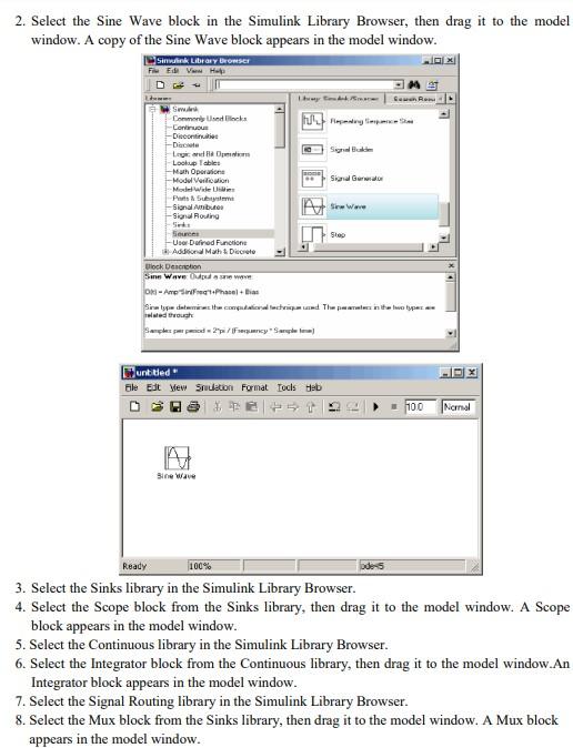 Solved INTRODUCTION TO SIMULINK BASICS OBJECTIVES • | Chegg.com