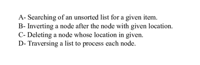 5. Let P be a singly linked list that has n nodes. | Chegg.com