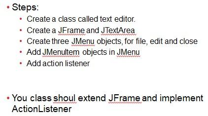Solved · [Make your own Text Editor] • Create your own text | Chegg.com