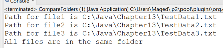 Solved ONLY ONE PROGRAM THAT DOES ALL THREE. Path for file1 | Chegg.com
