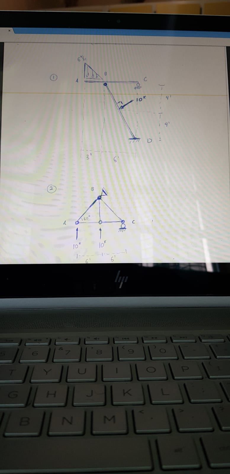 Solved FOR PROBLEM 1. Draw the FBD of the rigid body and | Chegg.com