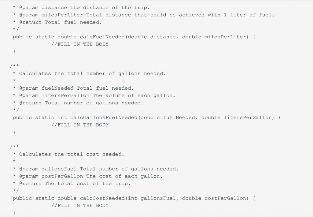 Solved 3.18∗∗ zyLab: Refactoring Calculating Fuel Cost This | Chegg.com