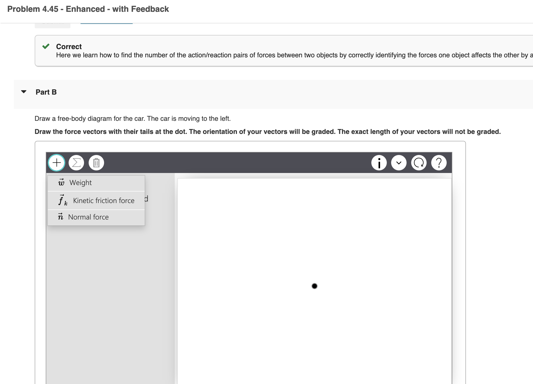 Solved Problem 4.45 - ﻿Enhanced - ﻿with FeedbackA car is | Chegg.com