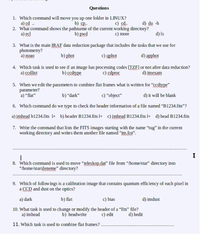 Solved 1. Which command will move you up one folder in | Chegg.com