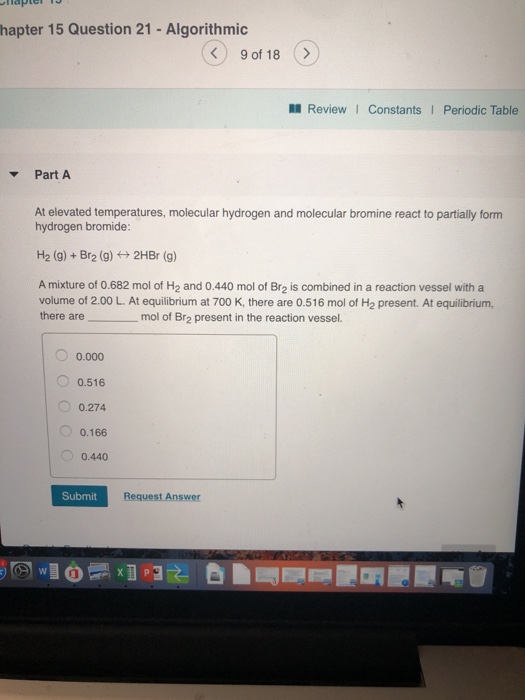 Solved hapter 15 Question 21- Algorithmic 9 of 18 > l Review | Chegg.com