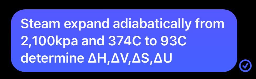 Solved Steam expand adiabatically from 2,100kpa and 374C to | Chegg.com