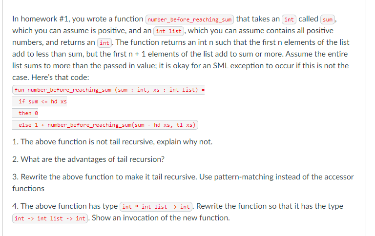 Solved In Homework 1 You Wrote A Function 1992