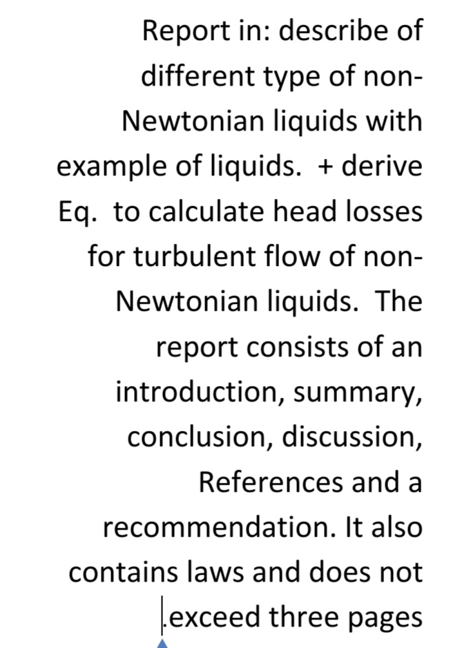 Solved Report in: describe of different type of non- | Chegg.com
