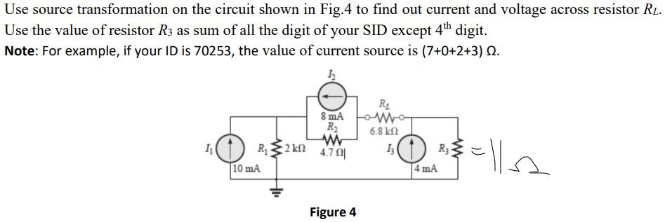 Solved Use source transformation on the circuit shown in | Chegg.com