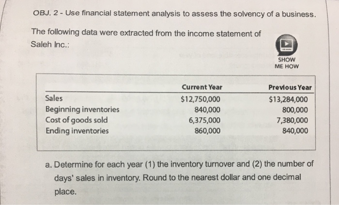 Solved Use financial statement analysis to assess the | Chegg.com