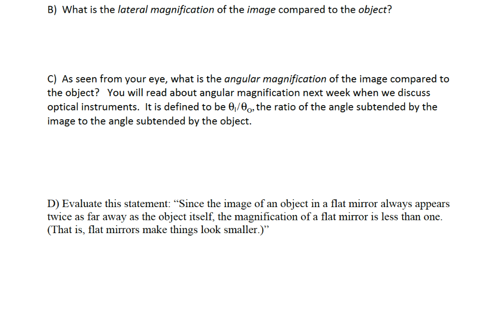 Solved 6) Your eye is located a distance d = 20 cm from a | Chegg.com