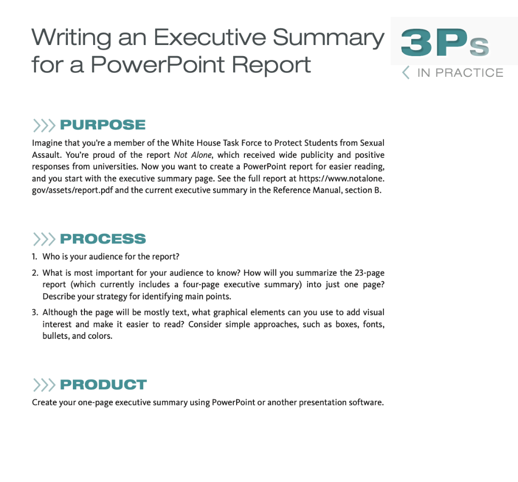 Solved Read Newman Chapter 10. Review The 3Ps in Action. | Chegg.com