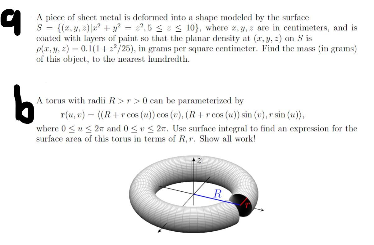 Solved A piece of sheet metal is deformed into a shape | Chegg.com