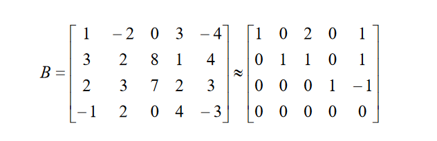 Solved For the matrix: Construct the basis for the column | Chegg.com