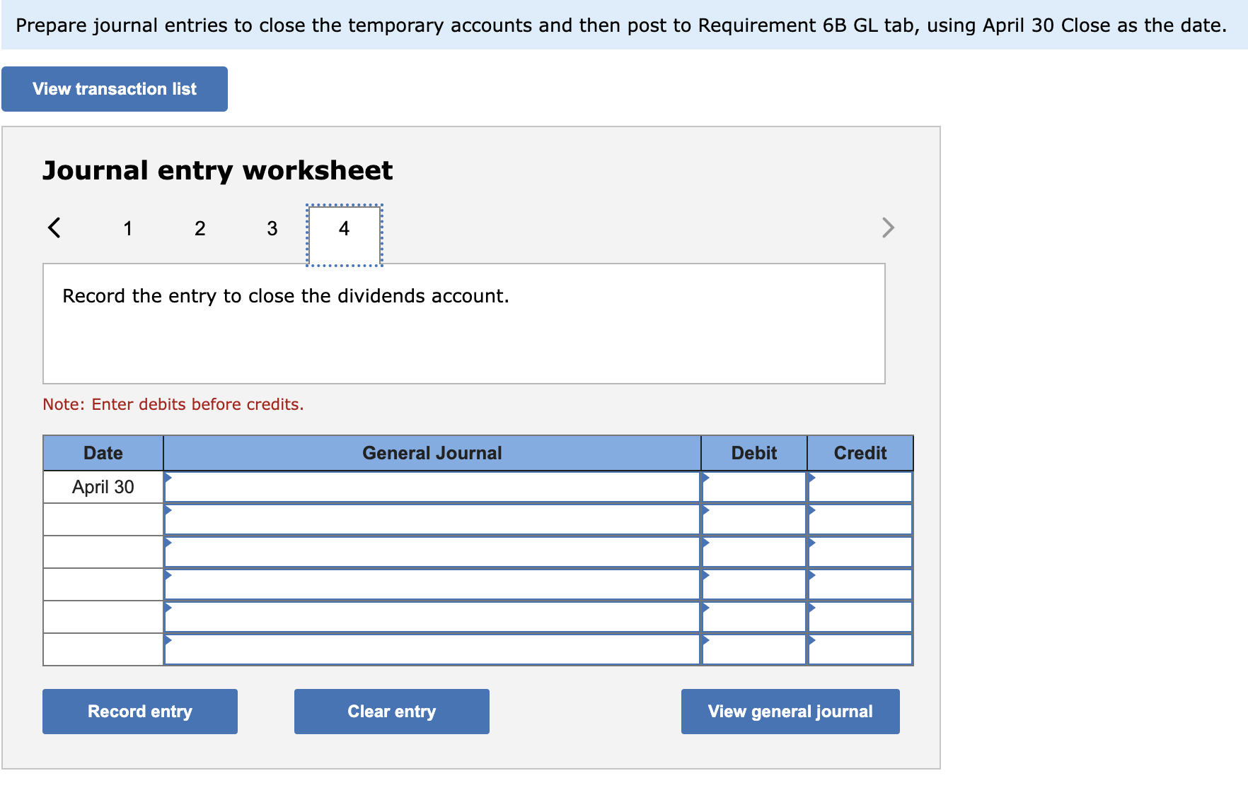 Solved Journal entry worksheet Note: Enter debits before | Chegg.com