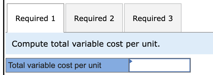 Solved Compute total fixed costs. Total fixed | Chegg.com