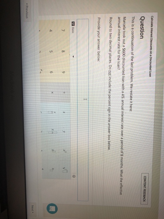 Solved Question This is a continuation of the last problem. | Chegg.com