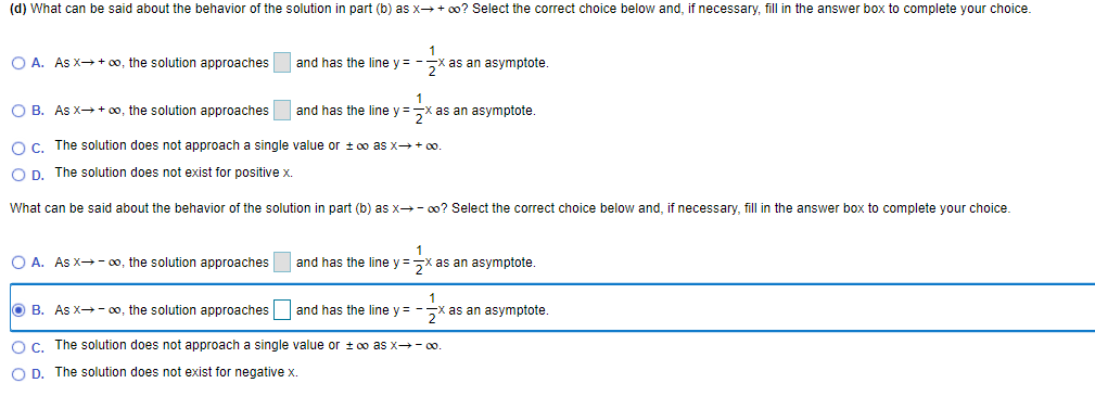 Solved X dy The direction field for dx is shown to the | Chegg.com