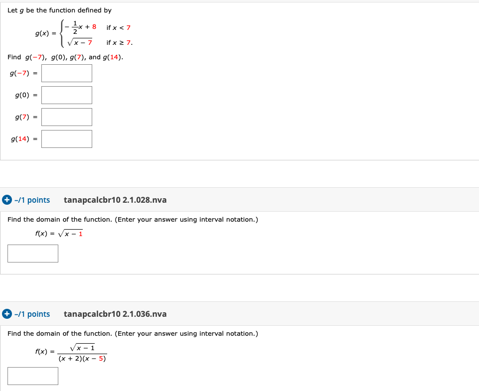 Solved Let g be the function defined by g(x) = {-*+8 if x