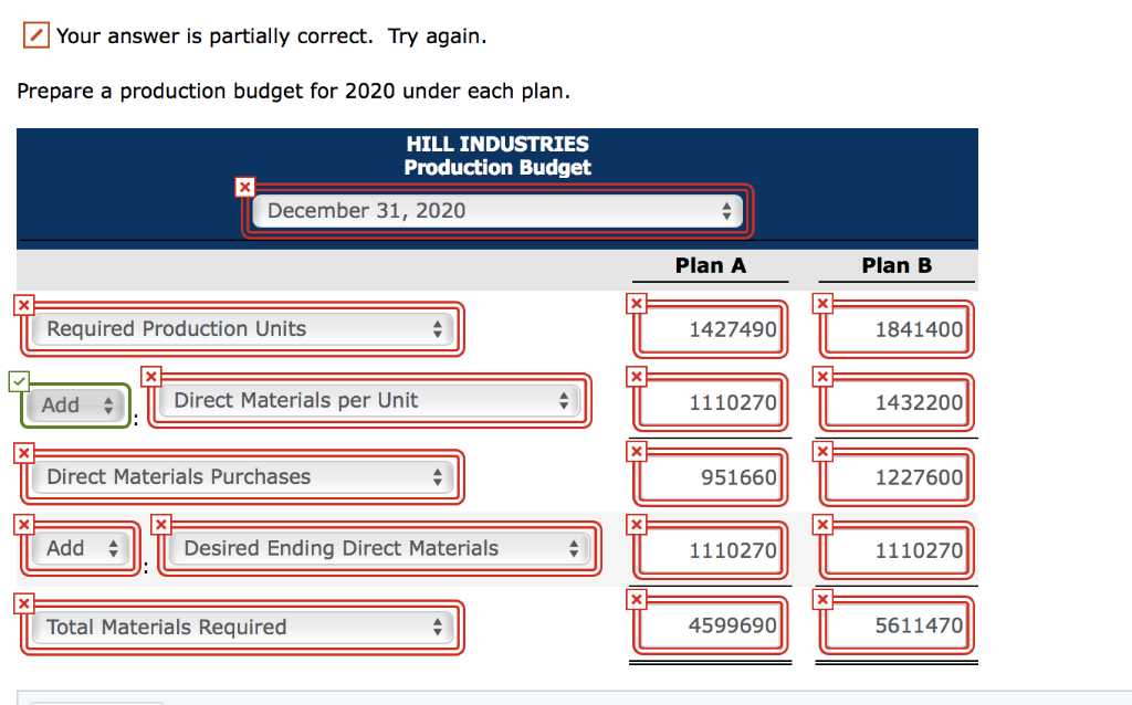 Solved Problem 24-03A a-b, cl, d (Video) Hill Industries had | Chegg.com