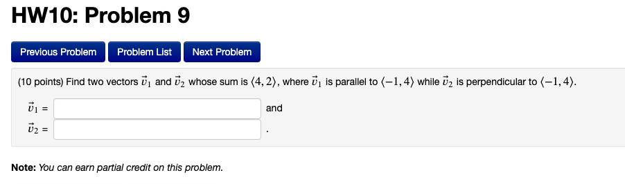 Solved HW10: Problem 9 Previous Problem Problem List Next | Chegg.com