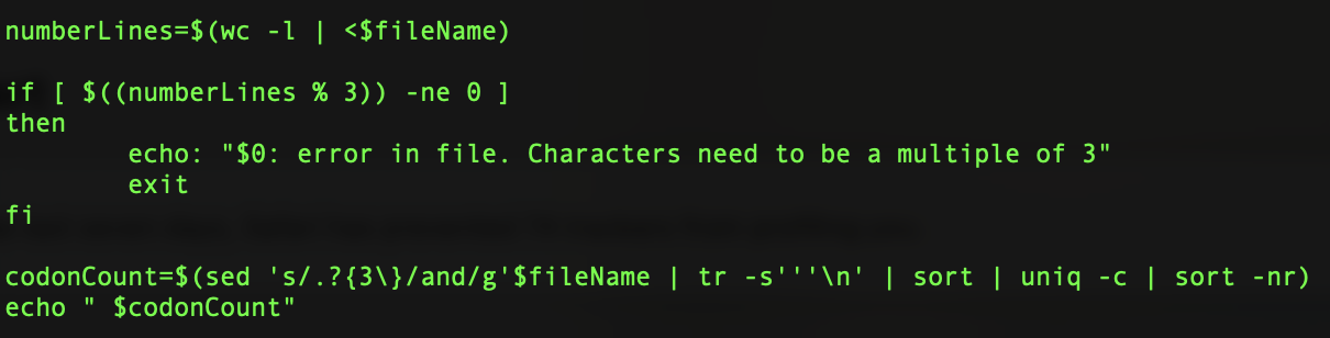 Solved IN BASH Script is first checking that the file | Chegg.com
