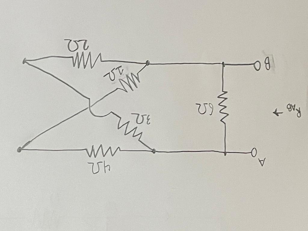 Solved Find the equivalent resistance Rab in the circuit | Chegg.com Solved Find the equivalent resistance Rab in the circuit | Chegg.com