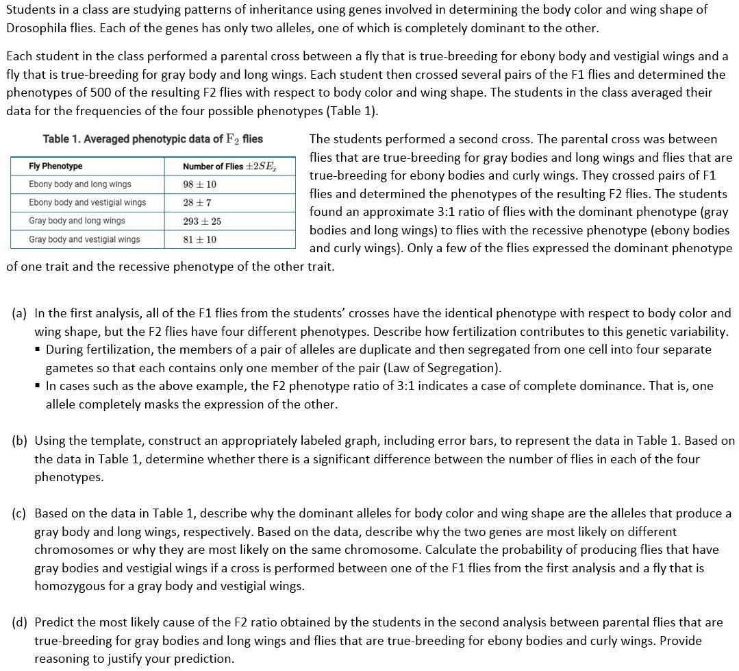Solved Students in a class are studying patterns of | Chegg.com
