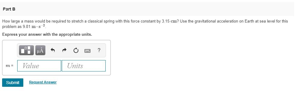 Solved Part A The vibrational frequency of H35Cl is 8.97 x | Chegg.com