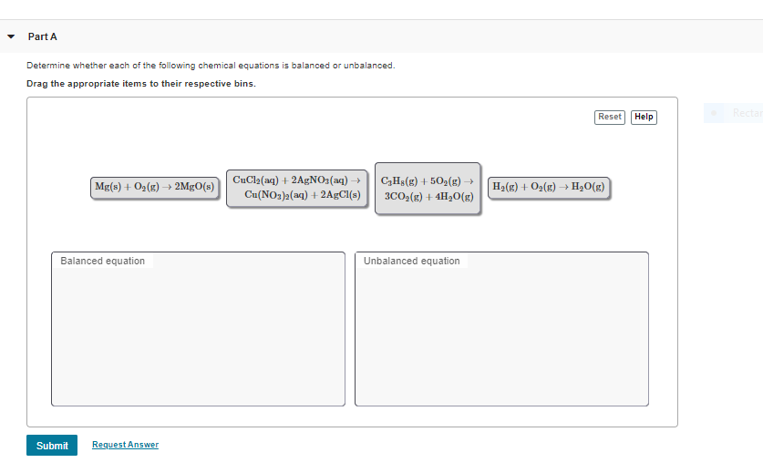 Solved Part A Determine whether each of the following | Chegg.com