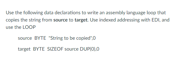Solved Use the following data declarations to write an | Chegg.com