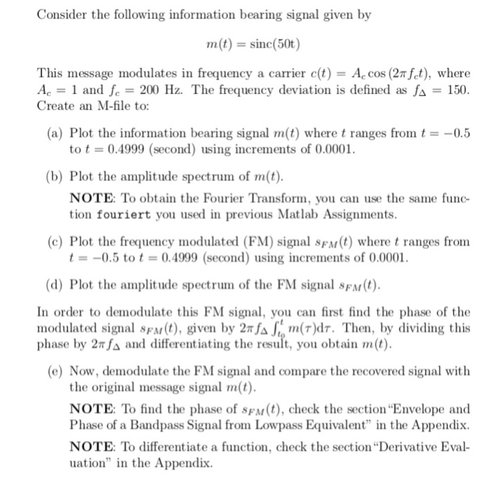 Appendix Integral Evaluation In MATLAB the integral | Chegg.com Appendix Integral Evaluation In MATLAB the integral | Chegg.com