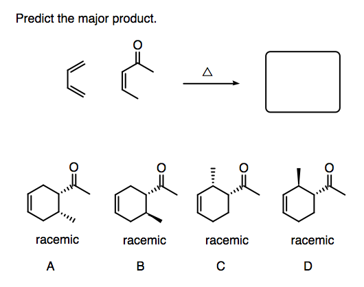 Solved Predict the major product. A racemic racemic racemic | Chegg.com