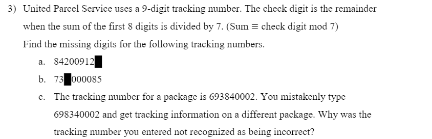 Solved The 9-digit bank identification number on checks from | Chegg.com