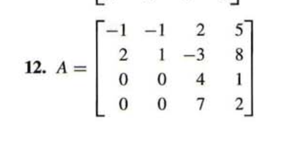 Solved EXAMPLE 4 Confirm that A=⎣⎡43007500−53733−221⎦⎤ is an | Chegg.com