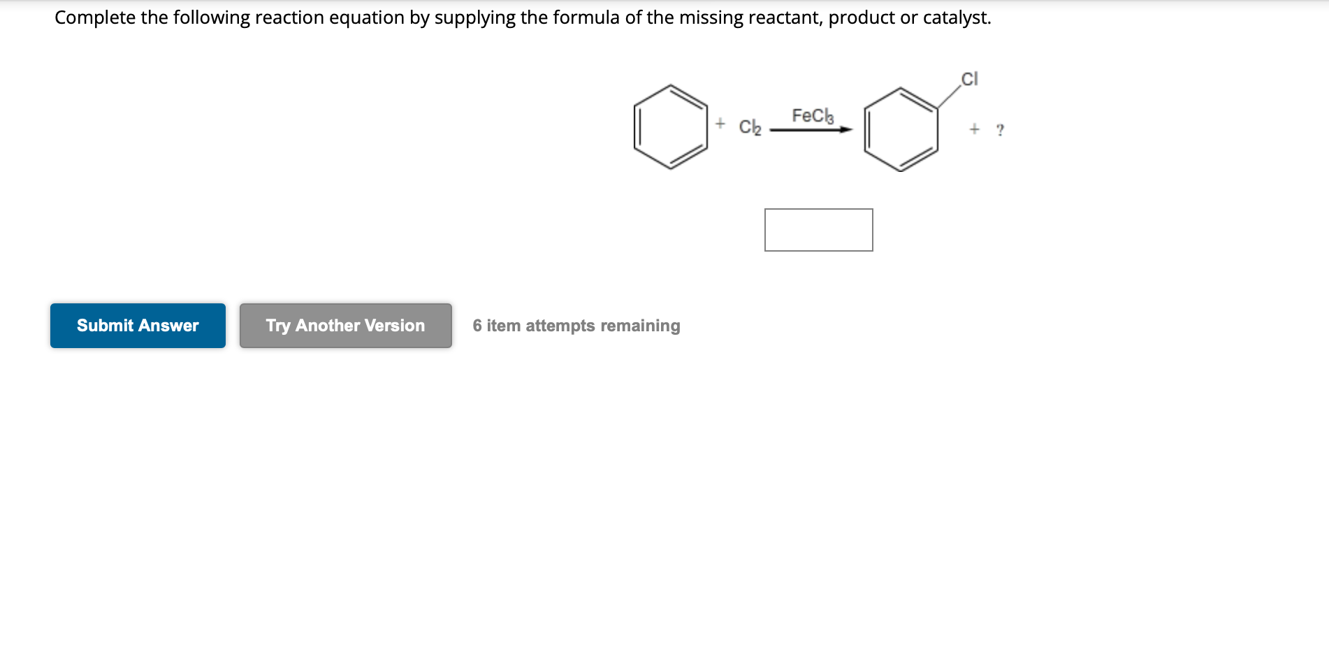 Solved Complete the following reaction equation by supplying | Chegg.com