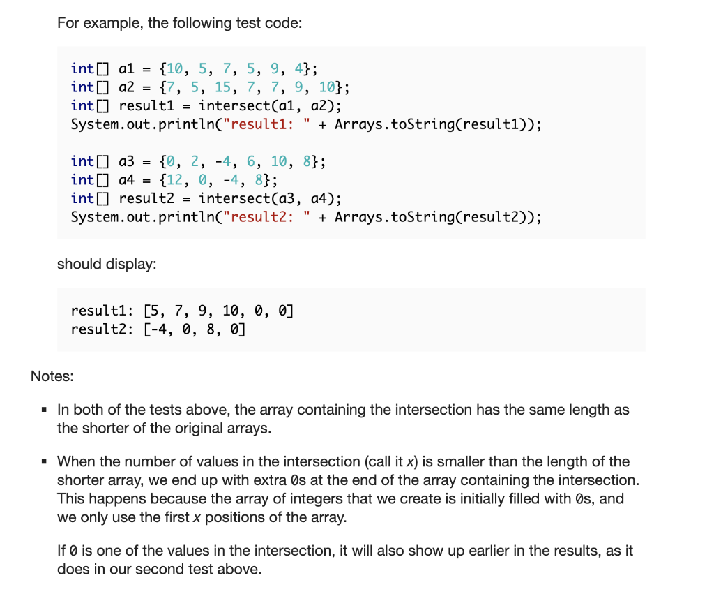 Solved In a file named Problem5.java, implement a static | Chegg.com