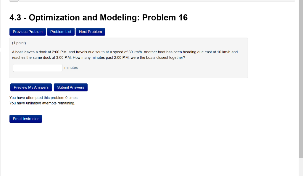4 3 Optimization And Modeling Problem 16 1 Point