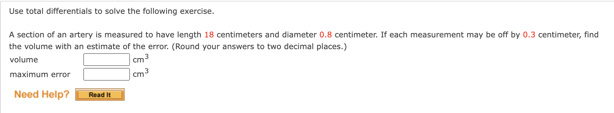 Solved Use total differentials to solve the following | Chegg.com