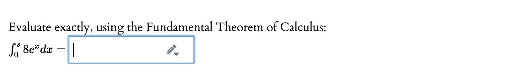 Solved Evaluate exactly, using the Fundamental Theorem of | Chegg.com