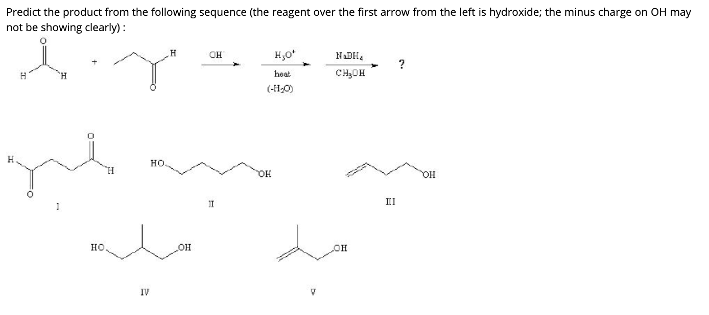 Solved Predict the product from the following sequence (the | Chegg.com