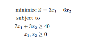 Solved Suppose that the decision variables should are | Chegg.com
