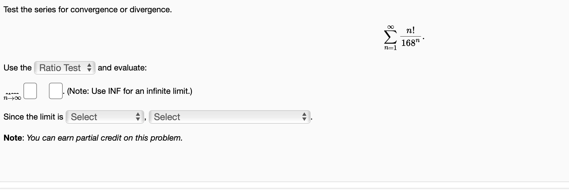 Solved Test the series for convergence or divergence. Use | Chegg.com