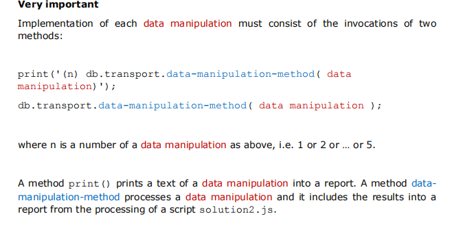 Solved Task 2 (2.0 marks) Implement the following data | Chegg.com
