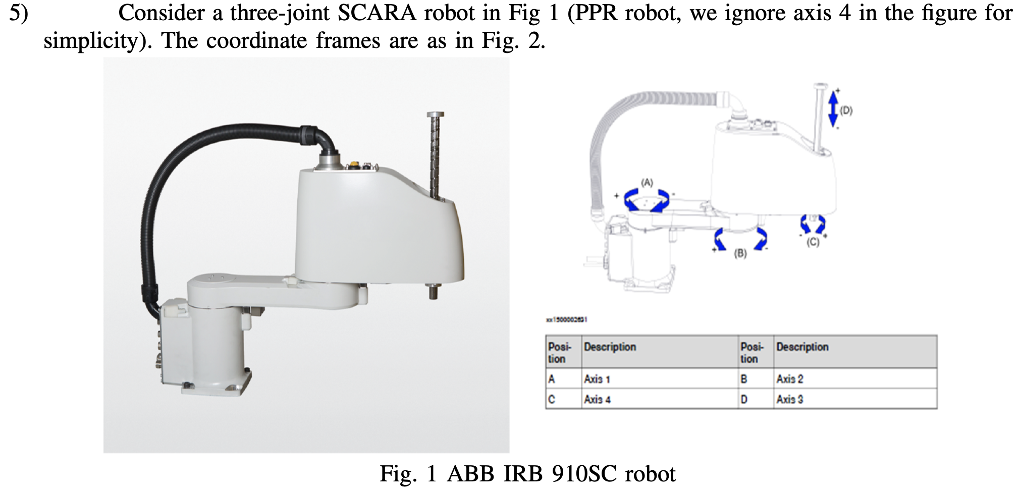 Solved Consider a three-joint SCARA robot in Fig 1 (PPR | Chegg.com Solved Consider a three-joint SCARA robot in Fig 1 (PPR | Chegg.com