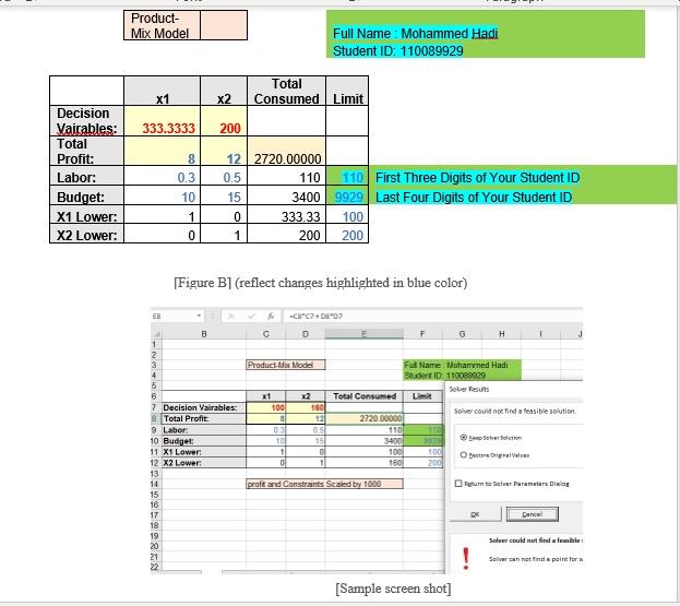 Solved Question One Using the data provided in the bellow | Chegg.com
