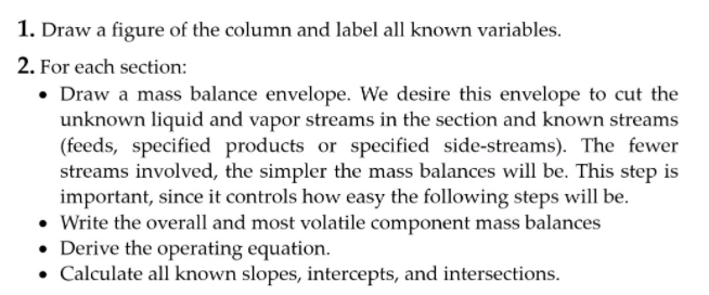 Solved A continuous rectification column is to be designed | Chegg.com